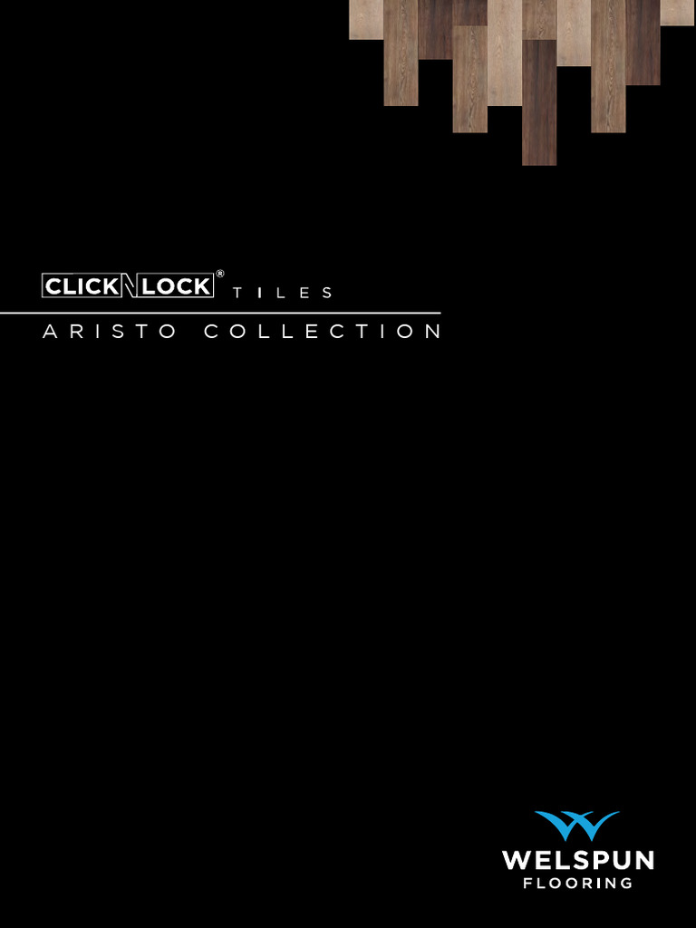 Welspun Click N Lock Aristo | PDF | Flooring | Tile