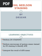 TP-MB 001 Procedure For ZN Stain | PDF | Microscopy | Microbiology