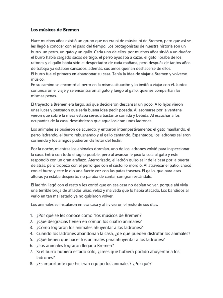 Comprensiòn Lectora | PDF | Gatos