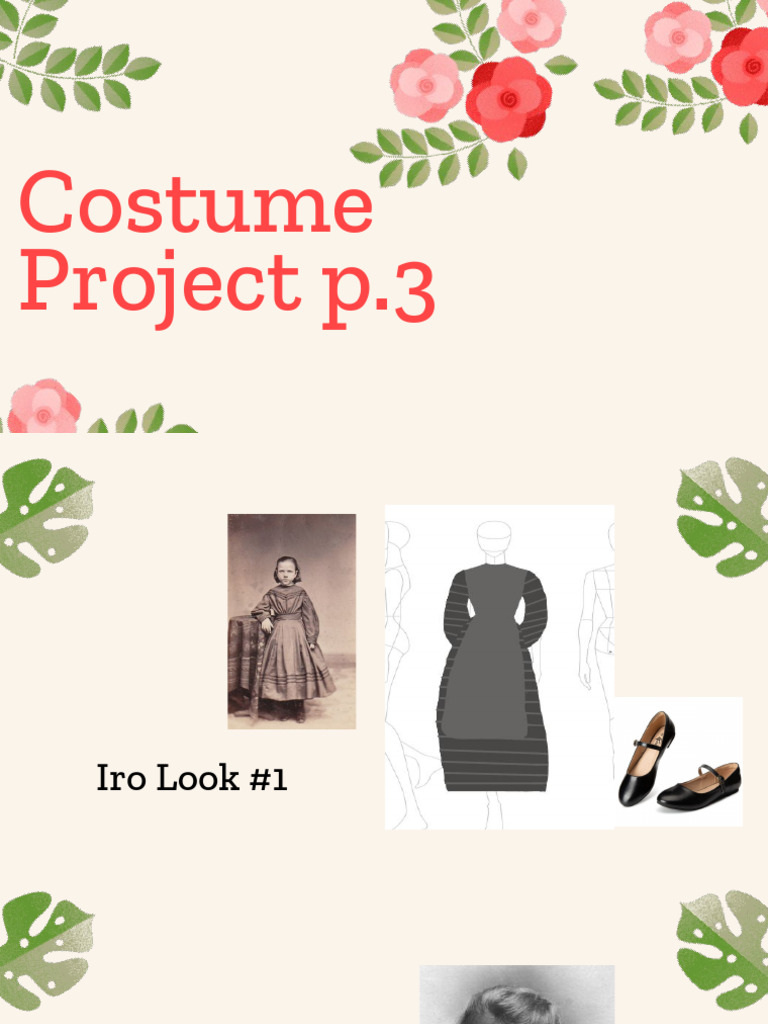 Costume Project p.2 | PDF