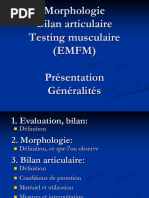 Bilan et cotation du testing musculaire | PDF | Système de référence en ...