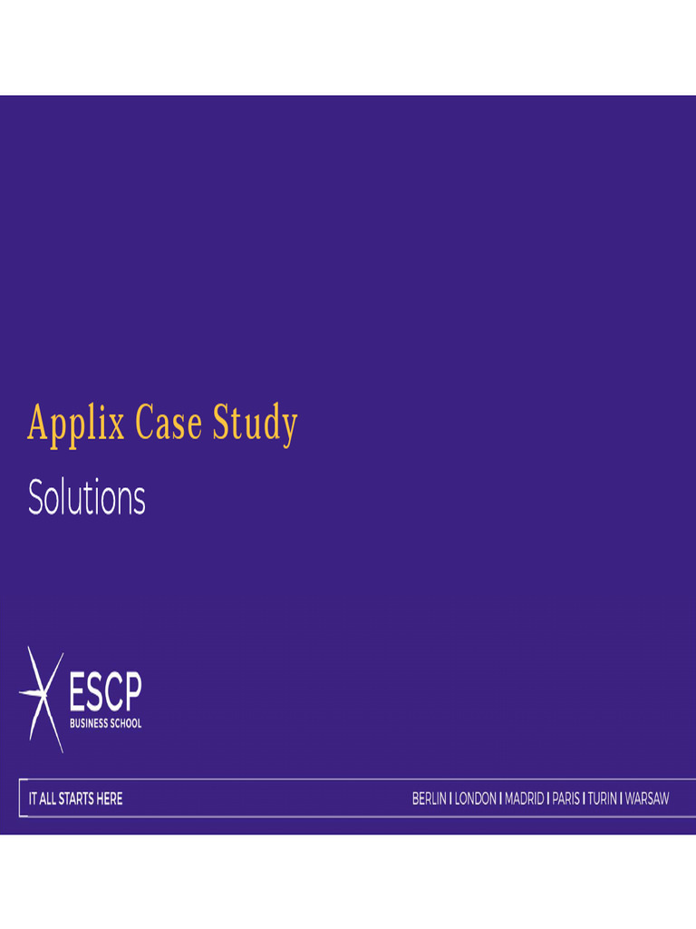 Applix Student Solution2209 | PDF | Inventory | Revenue