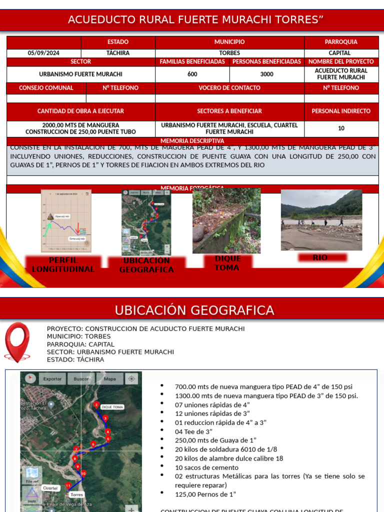 Acueducto Rural Fuerte Murachi | PDF | Ingeniero civil | Ingeniería ...