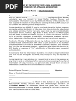 Consent Form for Apaar Id | PDF
