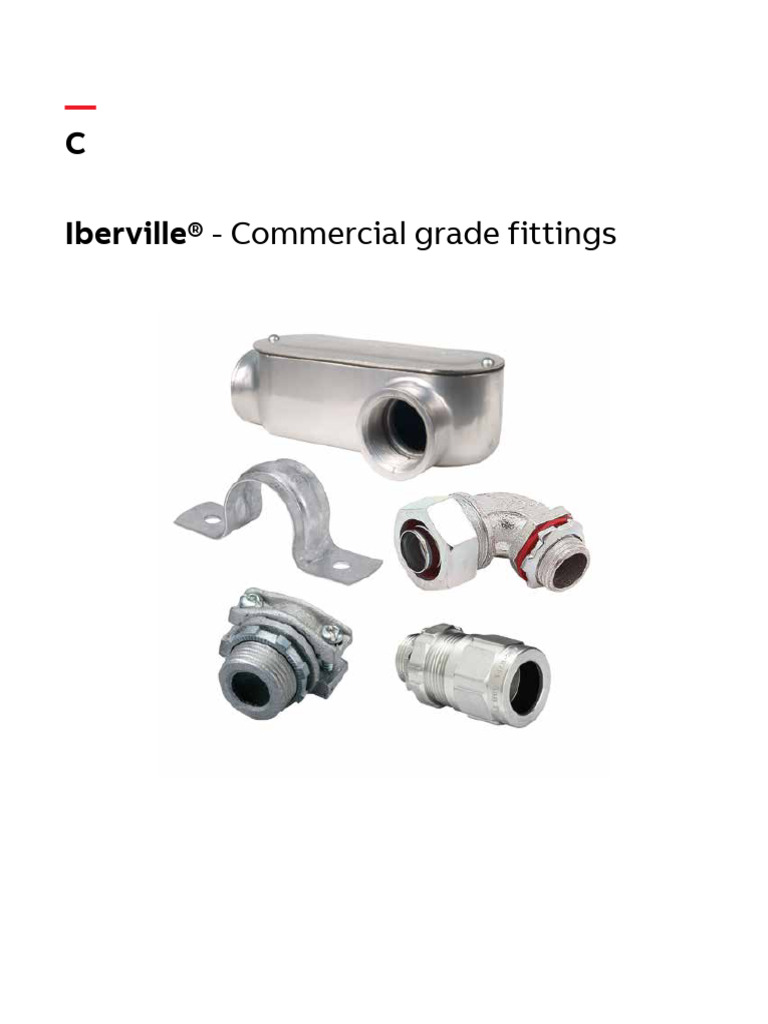 Iberville Commercial Grade Fittings | PDF | Materials | Building ...