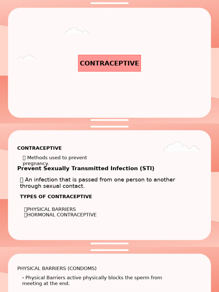 MATERNAL CONTRACEPTIVE | PDF