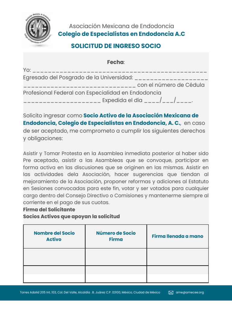 SOLICITUD-INGRESO-formato | PDF