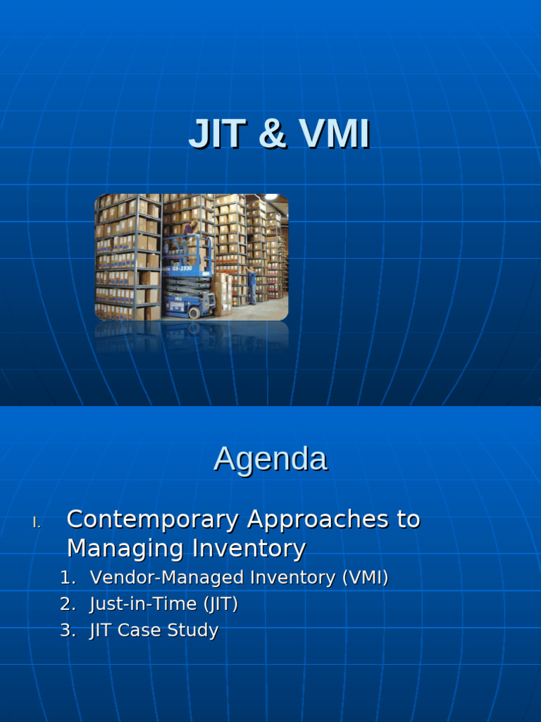 JIT VMI (2) | PDF | Lean Manufacturing | Inventory