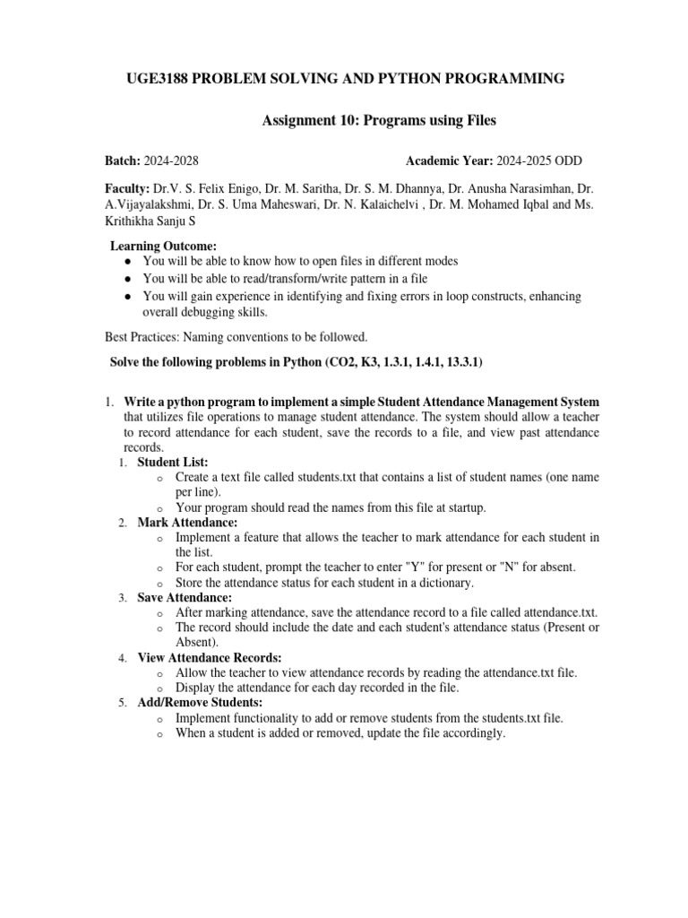 Assignment 10 Files (1) | PDF | Computer Programming | Computing