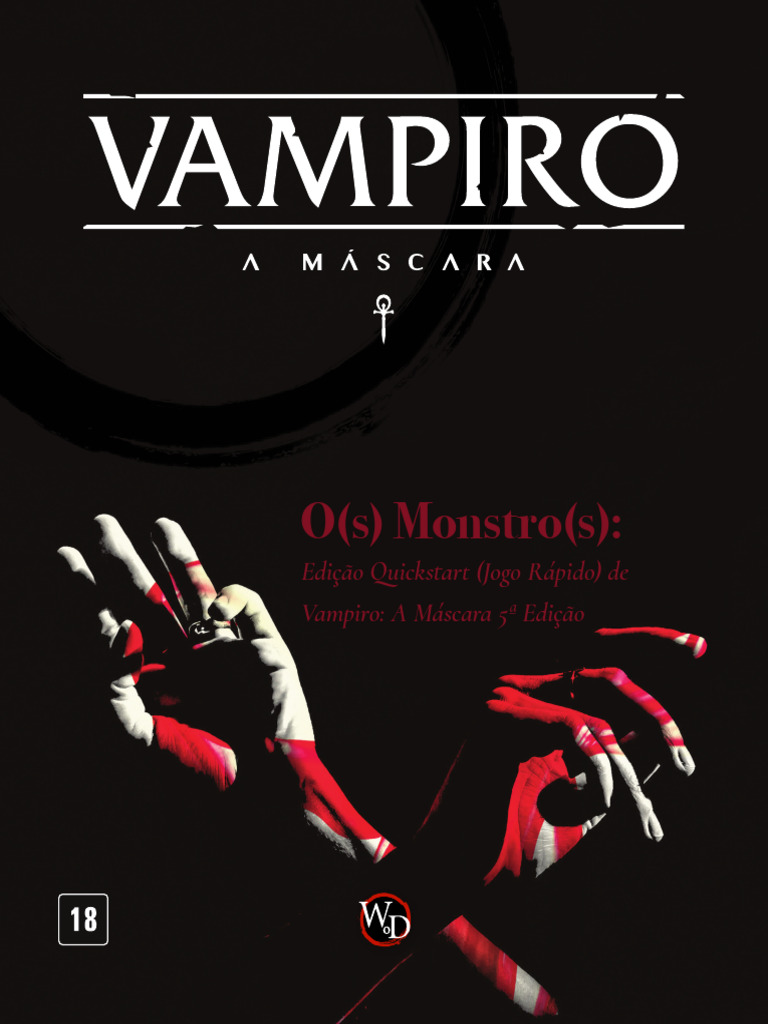 Vampiro A Máscara 5th Os Mosntros, Uma Iniciação Rápida para V5 | PDF ...