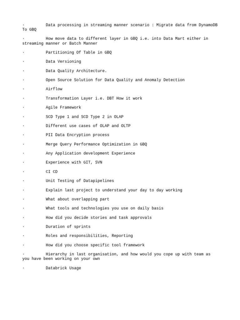 Ezeiatech Systems Interview | PDF