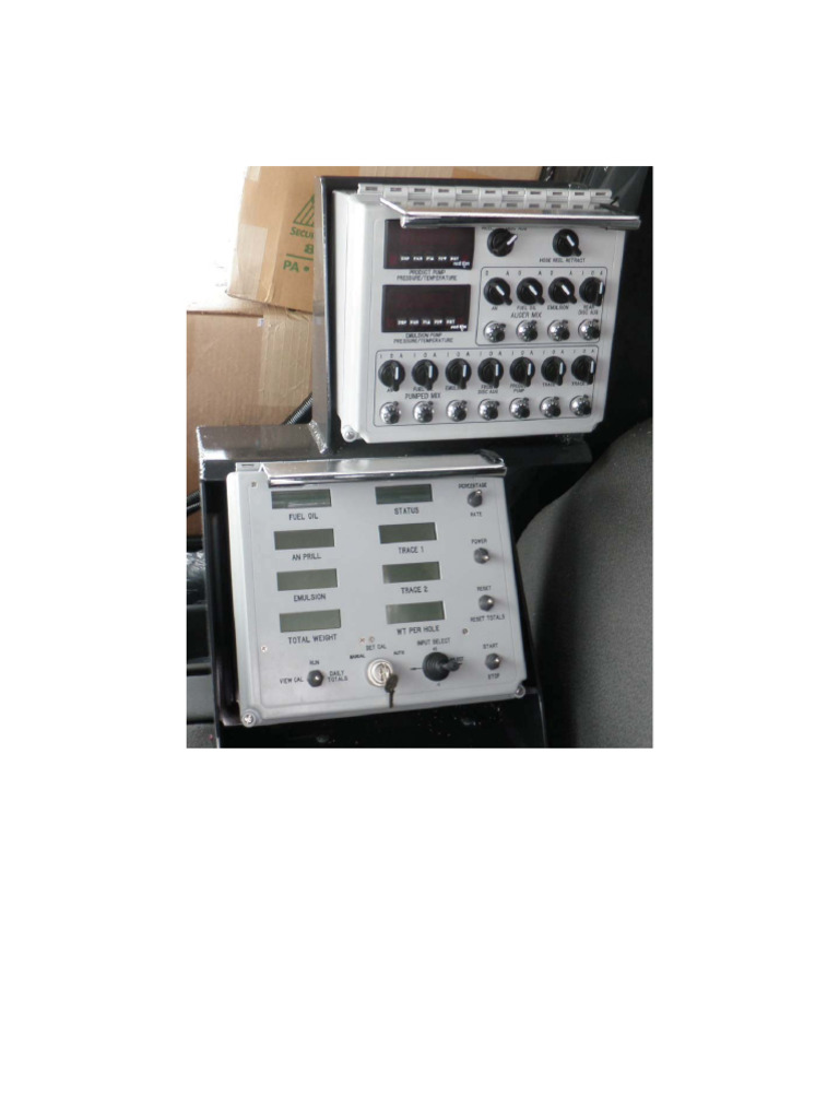 Potentiometer Panel Controls Guide | PDF | Switch | Manufactured Goods