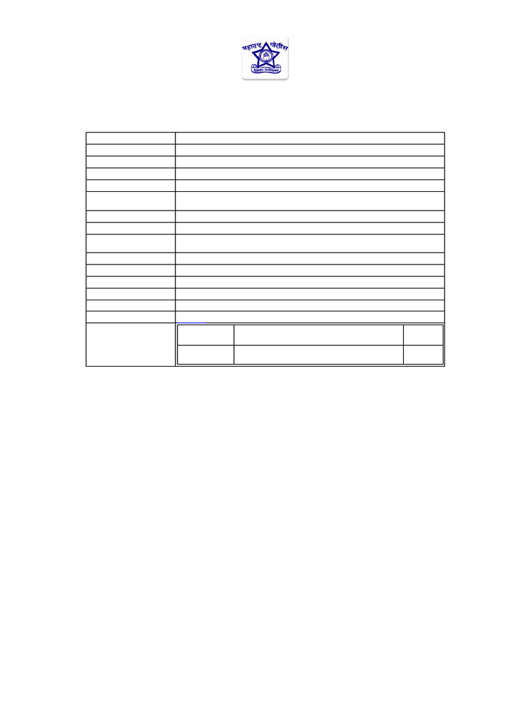 Rto Challan Sample | PDF