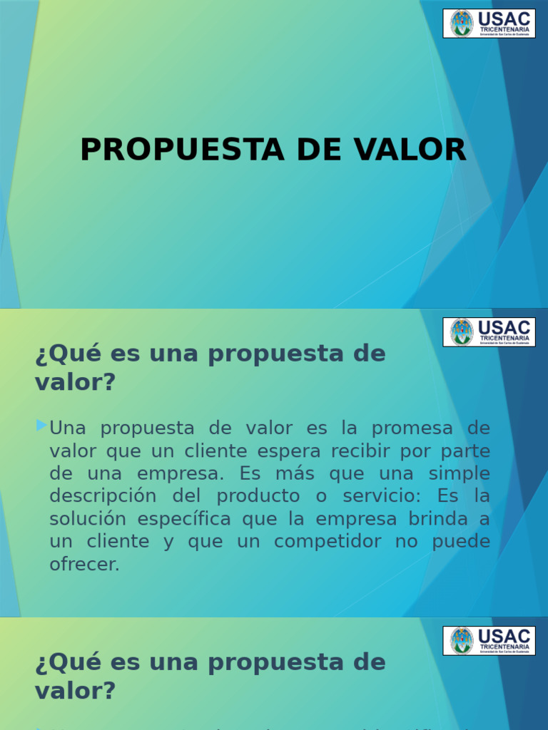 Guía Completa de Propuestas de Valor | PDF