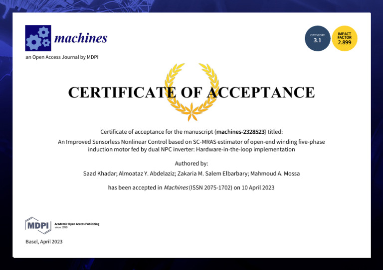 Acceptance Certificate Machines 2328523 | PDF