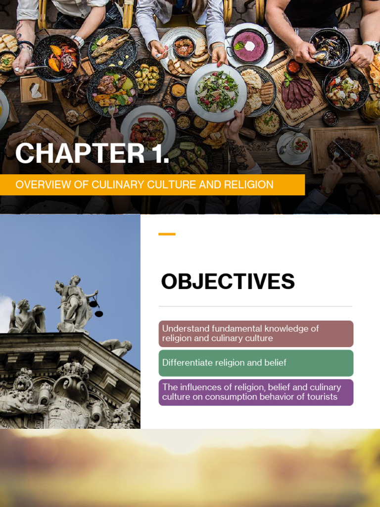 Chapter 1. Overview of Culinary Culture and Religion | PDF