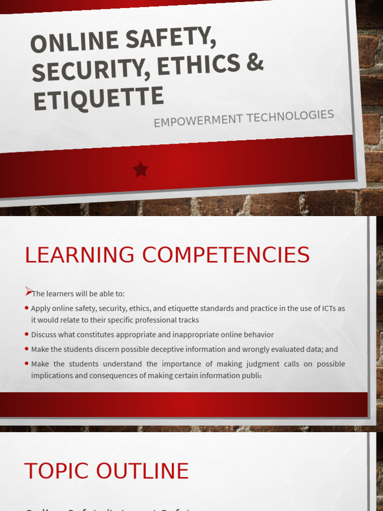 Online Safety and Ethics in ICT | PDF | Malware | Computer Virus
