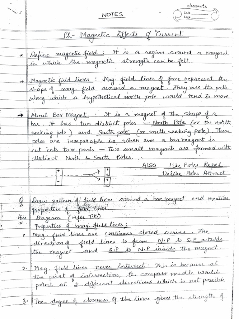 Magnetism Notes | PDF