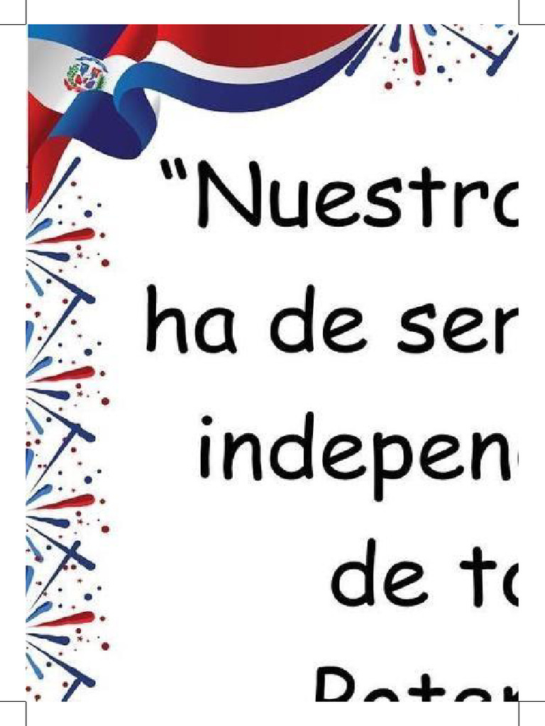 Frase Expresada Por Duarte | PDF