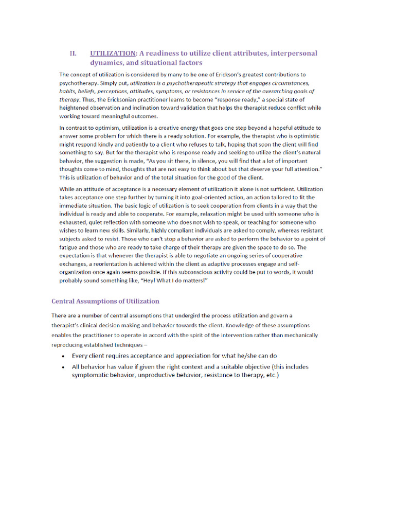 Principle of Utilization | PDF