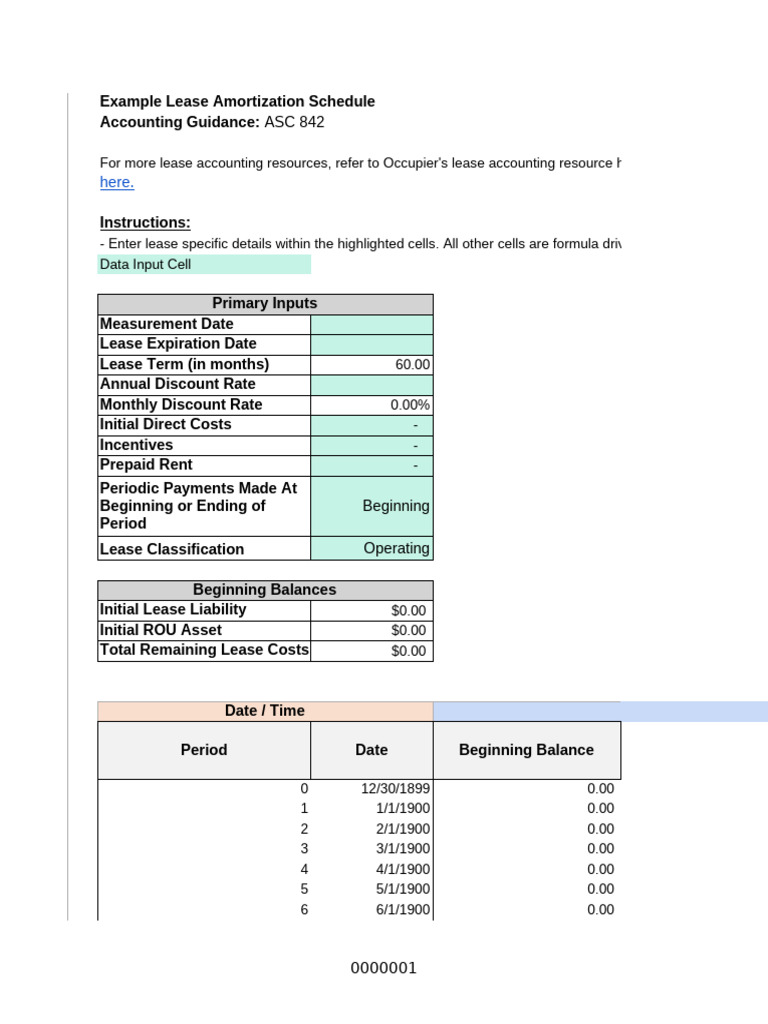 Schedule | PDF | Lease | Business