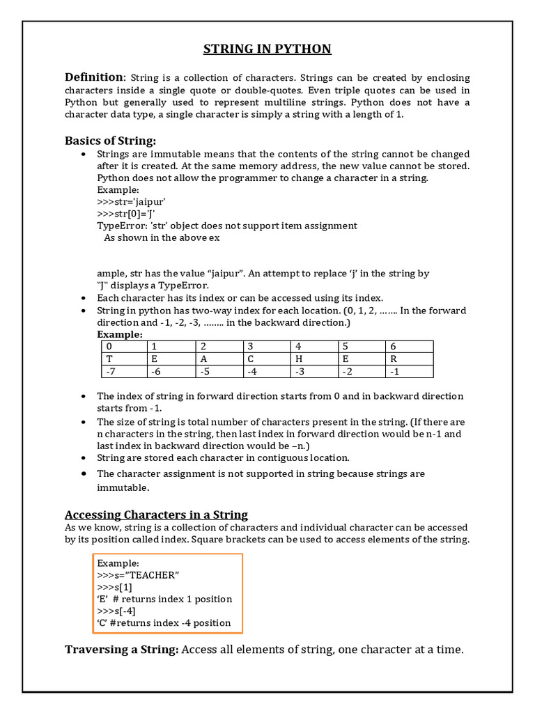 String | PDF | String (Computer Science) | Computer Programming String | PDF | String (Computer Science) | Computer Programming