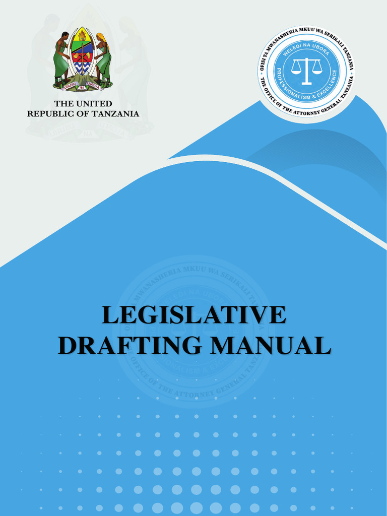 GODWIN; Legislative Drafting Manual | PDF | Ratification | Treaty