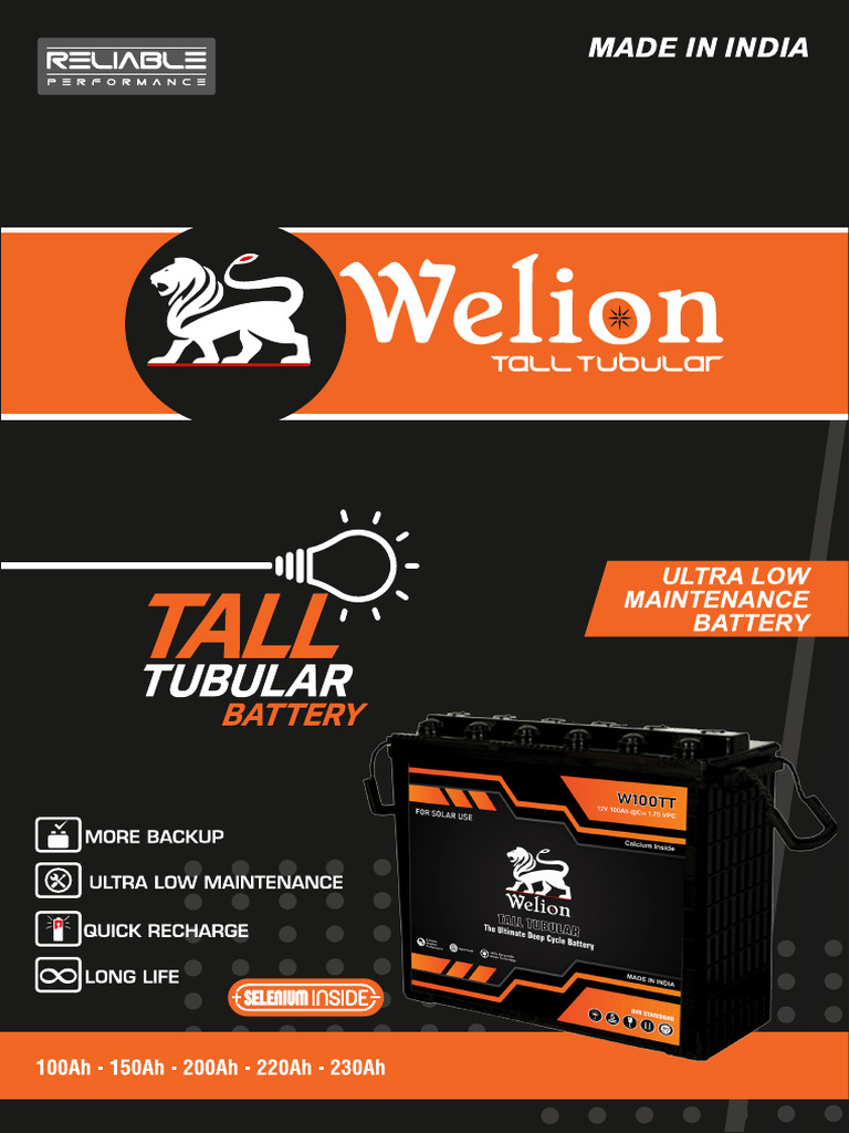 Welion Batteries | PDF