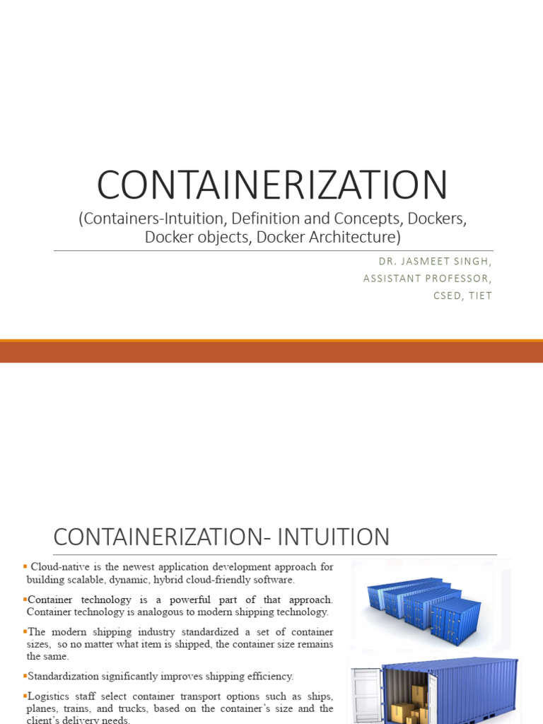 CONTAINERIZATION | PDF | Virtual Machine | Operating System