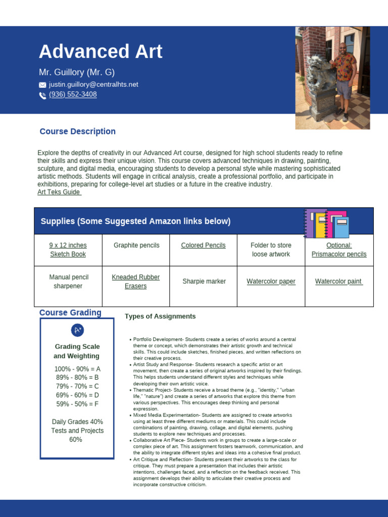 High School Art Project Ideas & Supplies | PDF | Pencil | Drawing