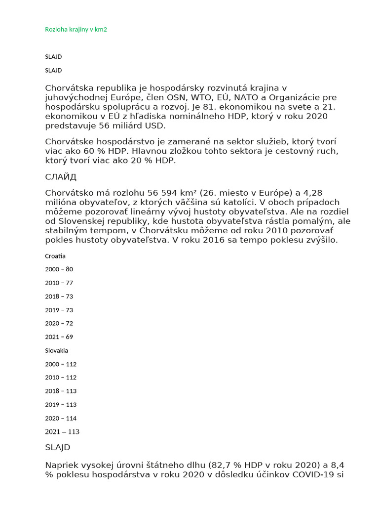 HDP per capita | PDF