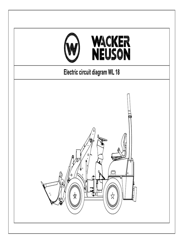 Electric Circuit Diagram WL18 | PDF | Headlamp | Vehicle Technology