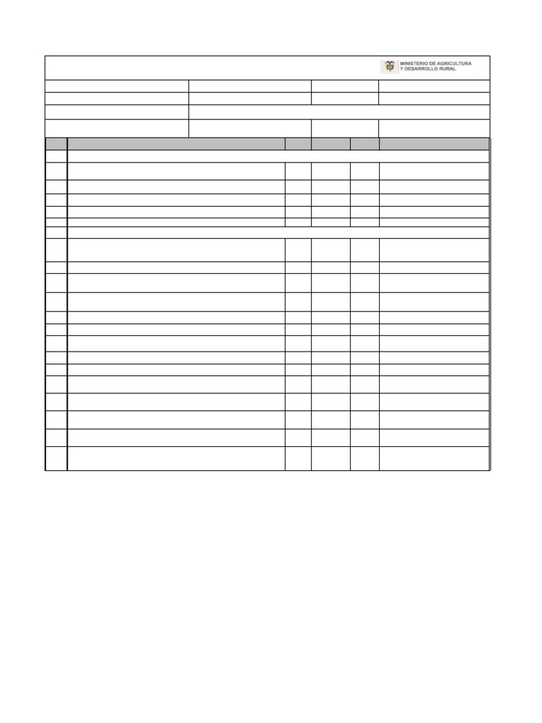 Check List Control Calidad - CVY-05-132A | PDF | Informática