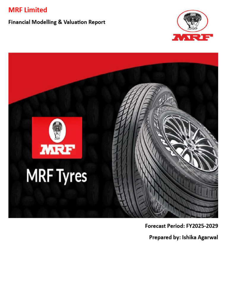 MRF Valuation Report | PDF | Valuation (Finance) | Equity (Finance)