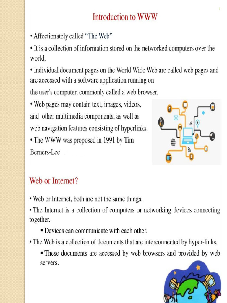WEB Introduction | PDF