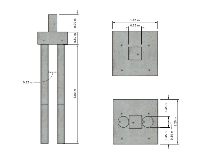 Layout Detail Pondasi | PDF