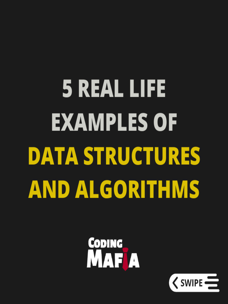 5 Real Time Examples of Data Structures and Algorithms | PDF