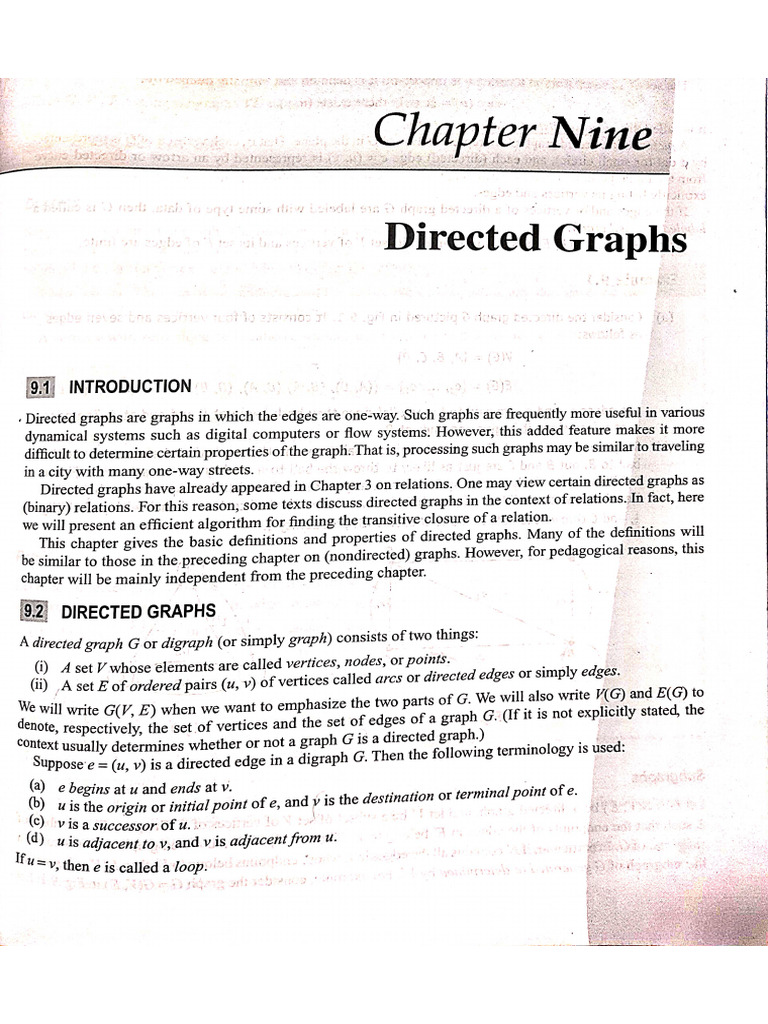 Directed Graph Discrete Part 2 | PDF