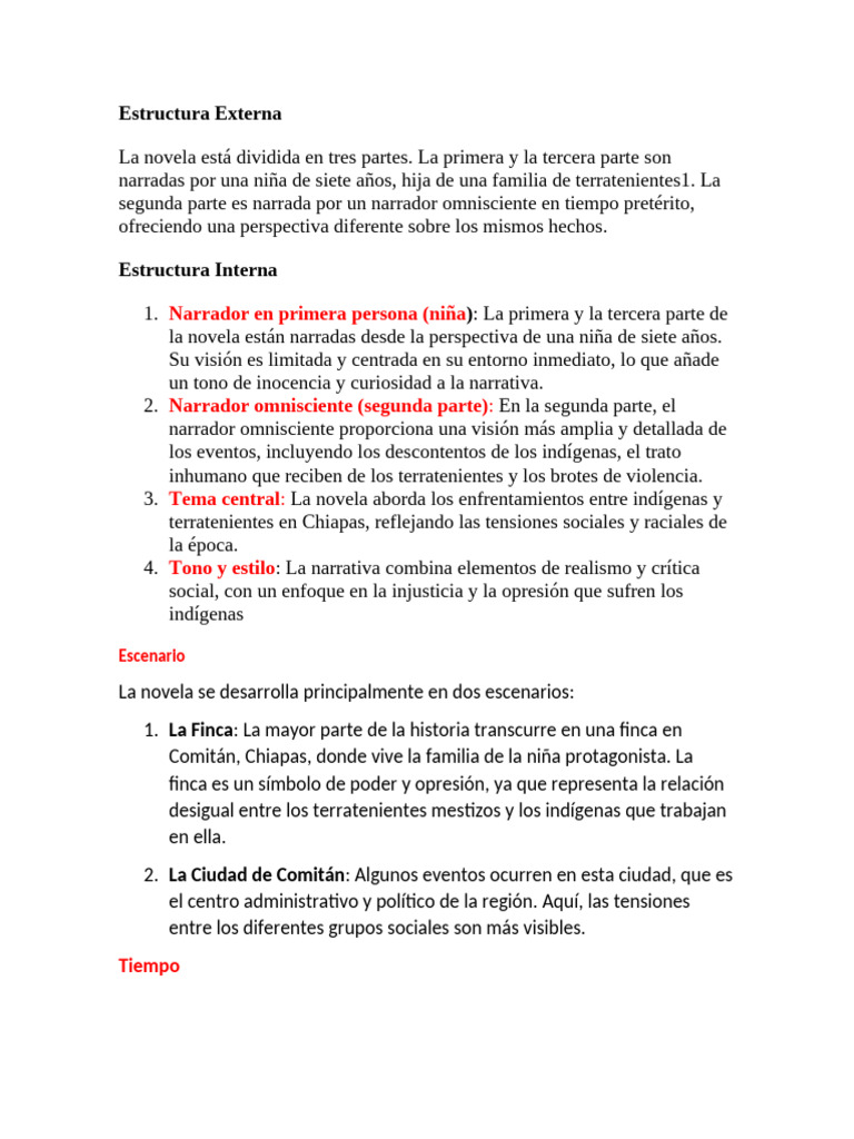 Estructura Externa | PDF