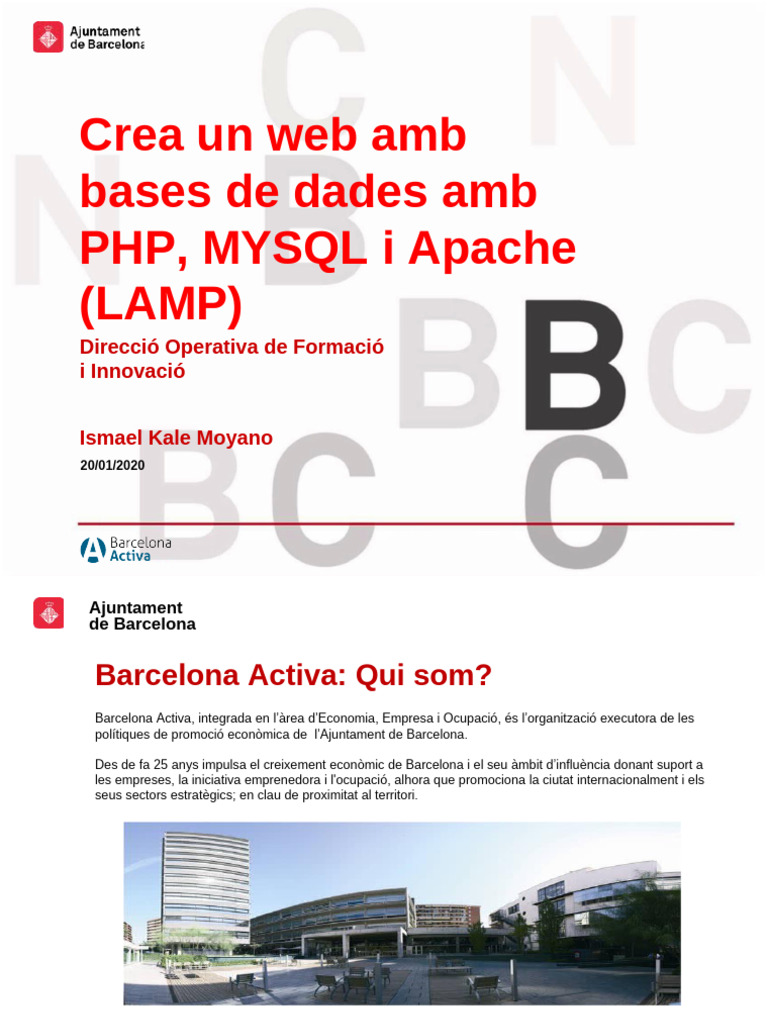 Presentació Lamp | PDF