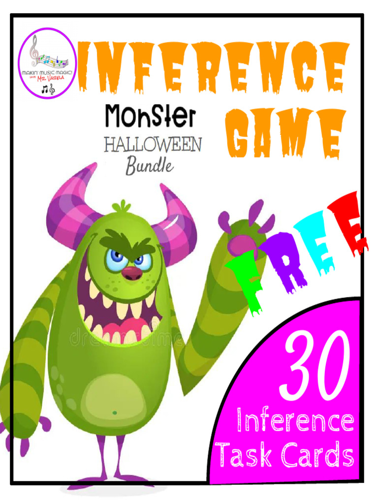 Inference Game: Task Cards | PDF