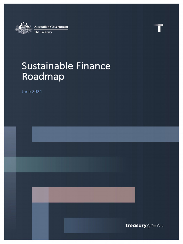 Sustainable Finance Roadmap Australia-1 | PDF | Sustainability | Governance