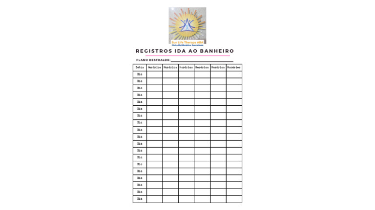 Tabela Auxilio desfralde | PDF