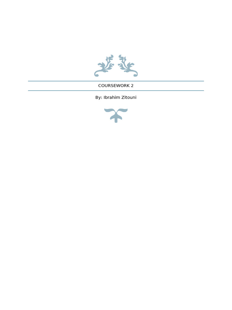 Coursework 2 | PDF | Coefficient Of Determination | Performance Indicator