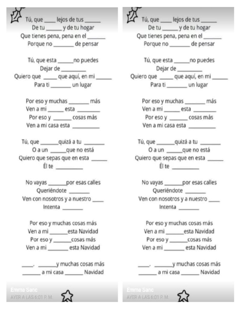 ven a mi casa esta navidad | PDF