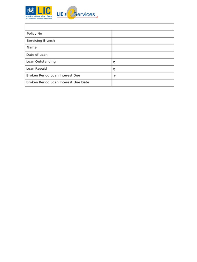 Loan Status and Details Report | PDF