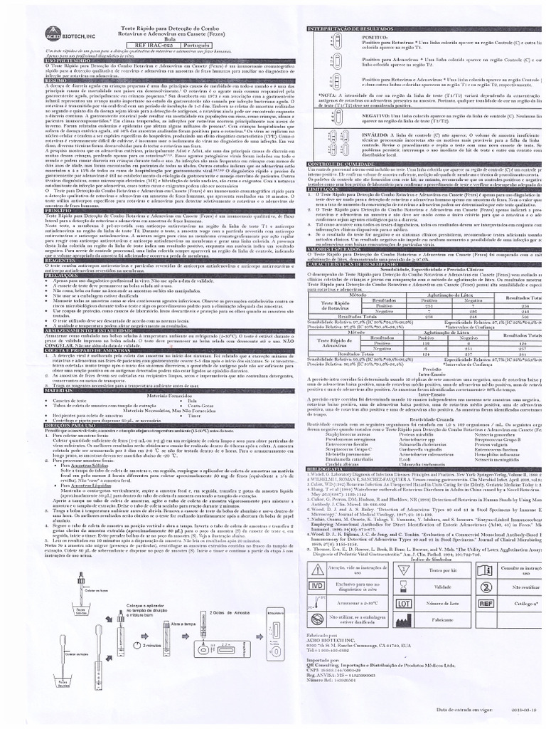 CL Ad Acro Biotech Rota Adeno Ic | PDF