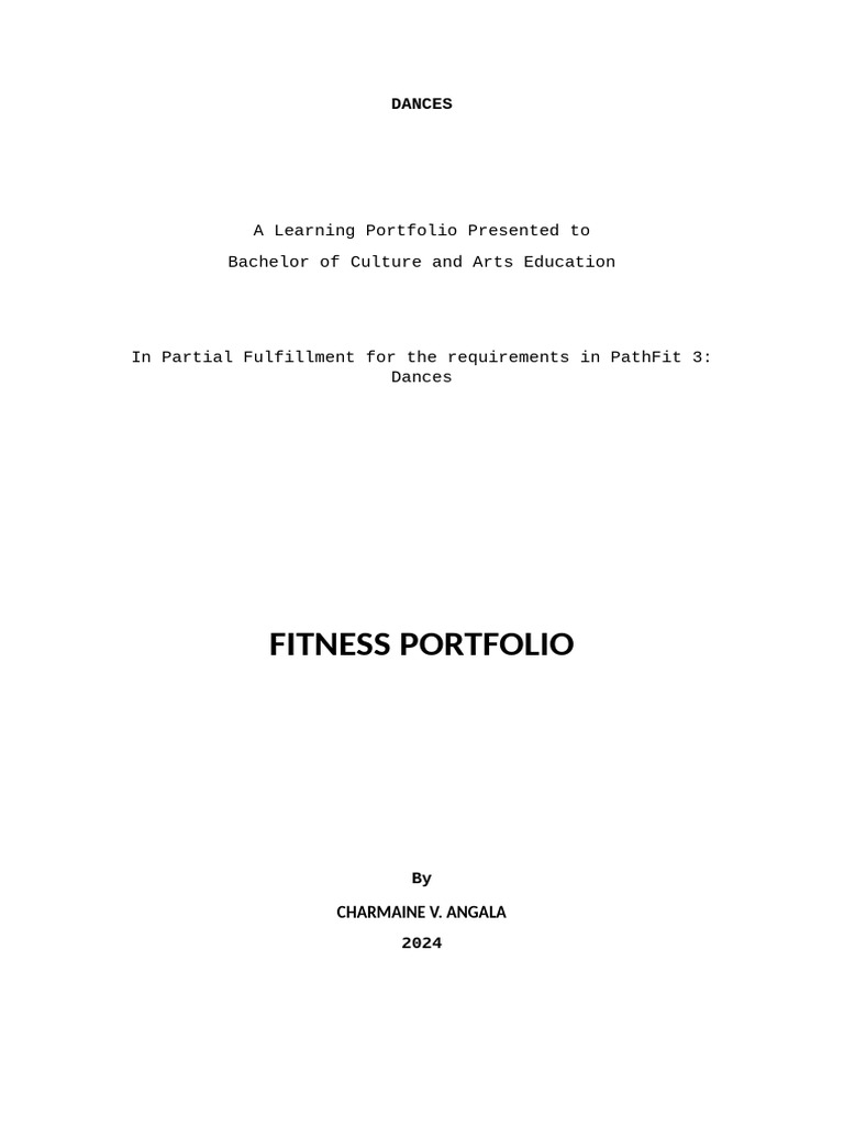 PATHFIT 3 - TEMPLATE | PDF | Motivation | Motivational