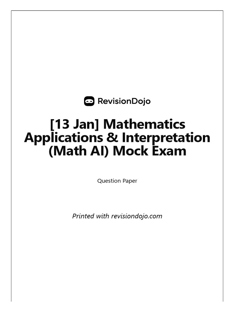 Revision Dojo | PDF | Function (Mathematics) | Mathematics