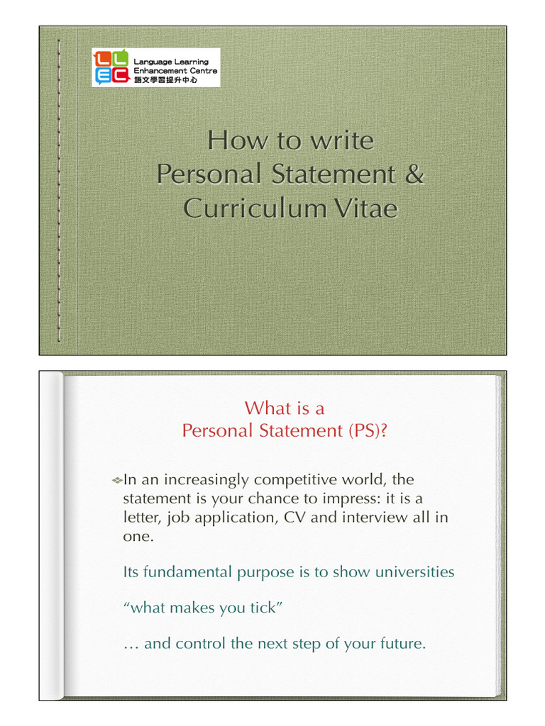 Ps Writing | PDF | Experience